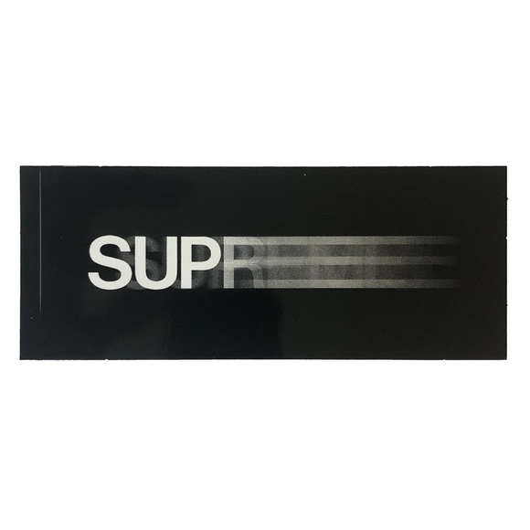 Supreme | Accessories | X Supreme Motion Logo Stickr | Poshmark